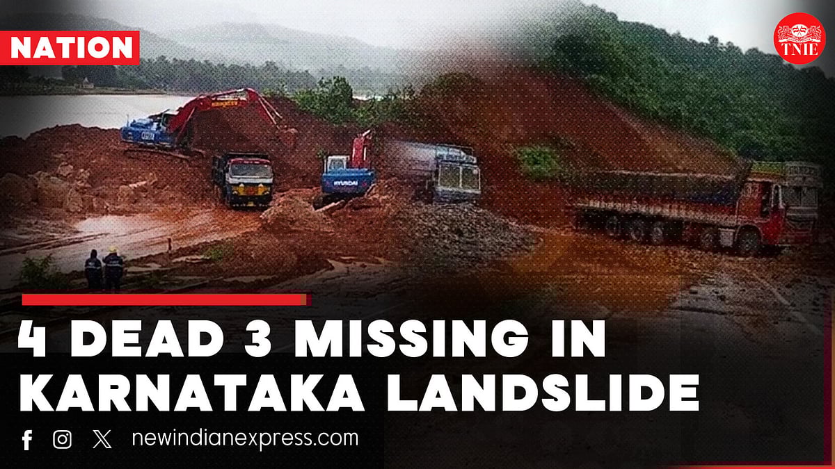 Massive landslide in Uttara Kannada claims lives.